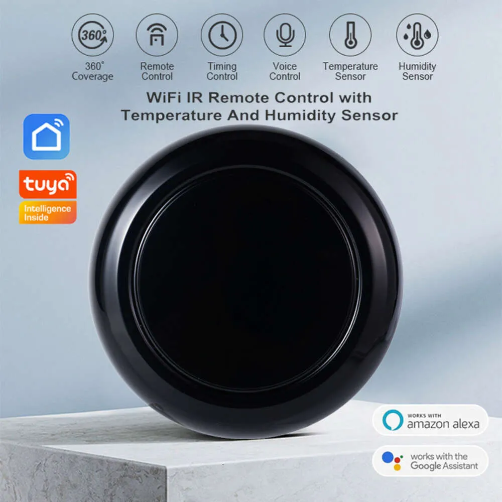 DHgate.com:2024WiFi Smart IR Sensor: Voice Control Temp Humidity ...