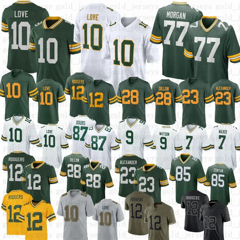 10 Amor Jayden Reed Josh Jacobs Jersey De Fútbol Jaire Alexander Dillon ...