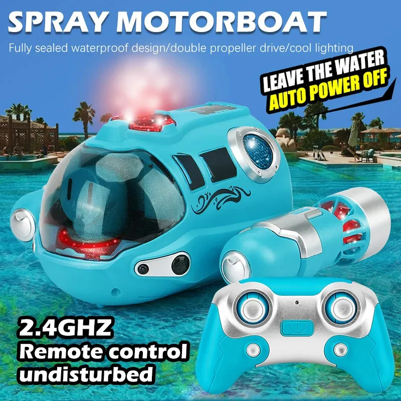 DHgate.com:4GHz RC Boat: Waterproof Remote Control Boat for Kids Pool ...