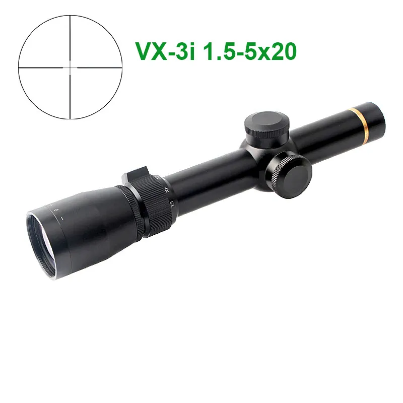 LP VX-3i Mil-dot Parallax Optics Rifle Hunting no scope with Fully ...