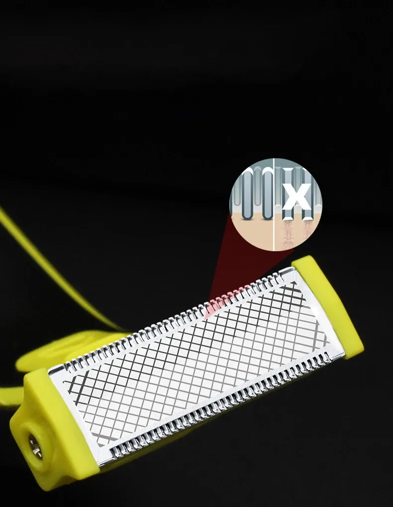 Men's Electric Groin Hair Trimmer for Intimate Area & Private Parts ...