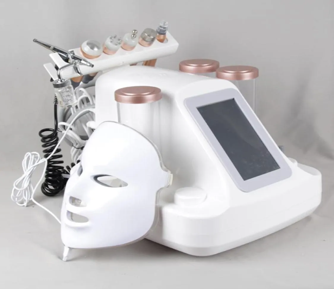7 In 1 Water Facial Crystal Microdermabrasion Machines With PDT Mask ...