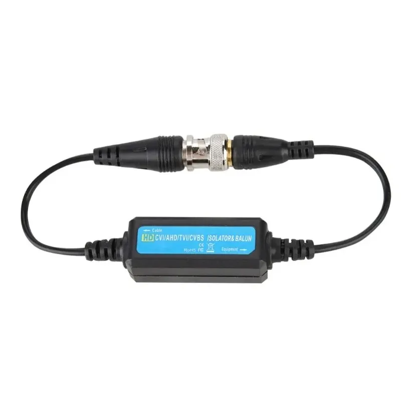 CCTV BNC Video Balun Transmetteur HD TVI / CVI / AHD / CVBS Coaxial Bnc Mâle À Femelle Pour La ...