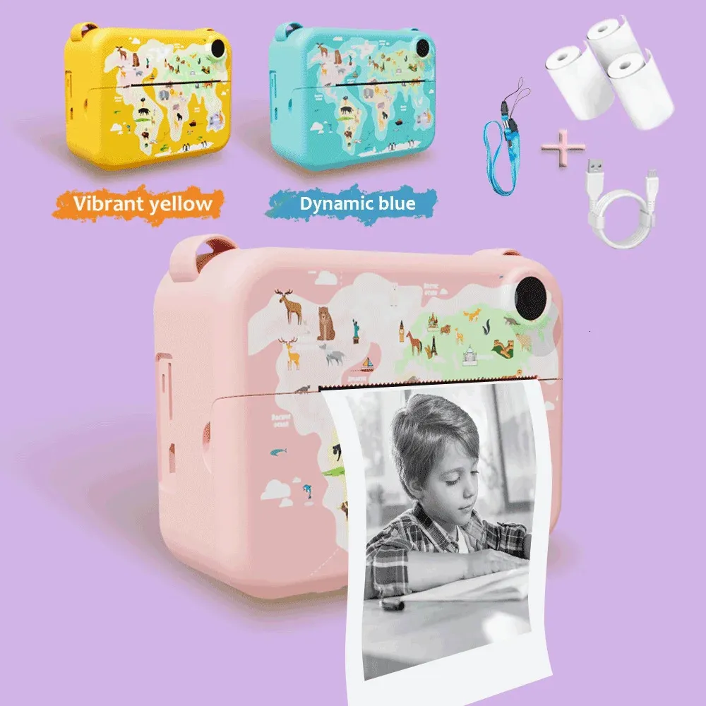 Zero Ink Printing Fun: Digital Camera with 3 Paper Rolls, Perfect ...