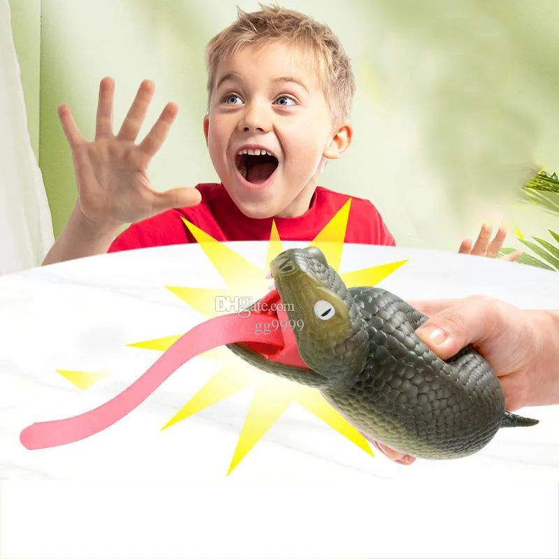 Fun And Joyful Snake Press Snake Toy For Kids Sticks Out Its Tongue ...