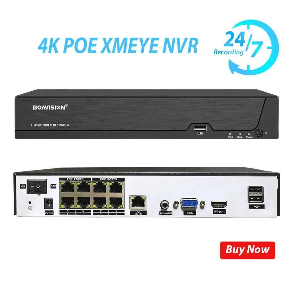 WLAN Kamera Kits 4K 8MP Ultra High Definition 28mm H265 POE IP Kamera ...