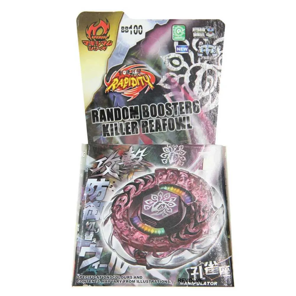 4D Beyblades Rotating Top Evil Descent/Killer Beafoll Metal Master BB ...