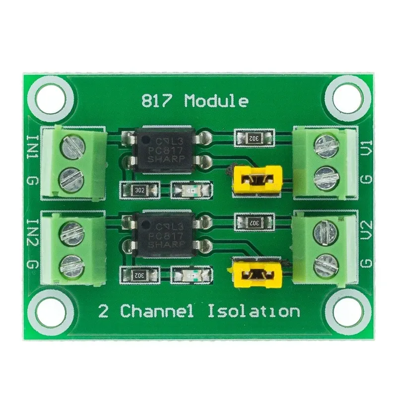 European Power Adapter Converter 2/4 Channel Optocoupler Isolation ...