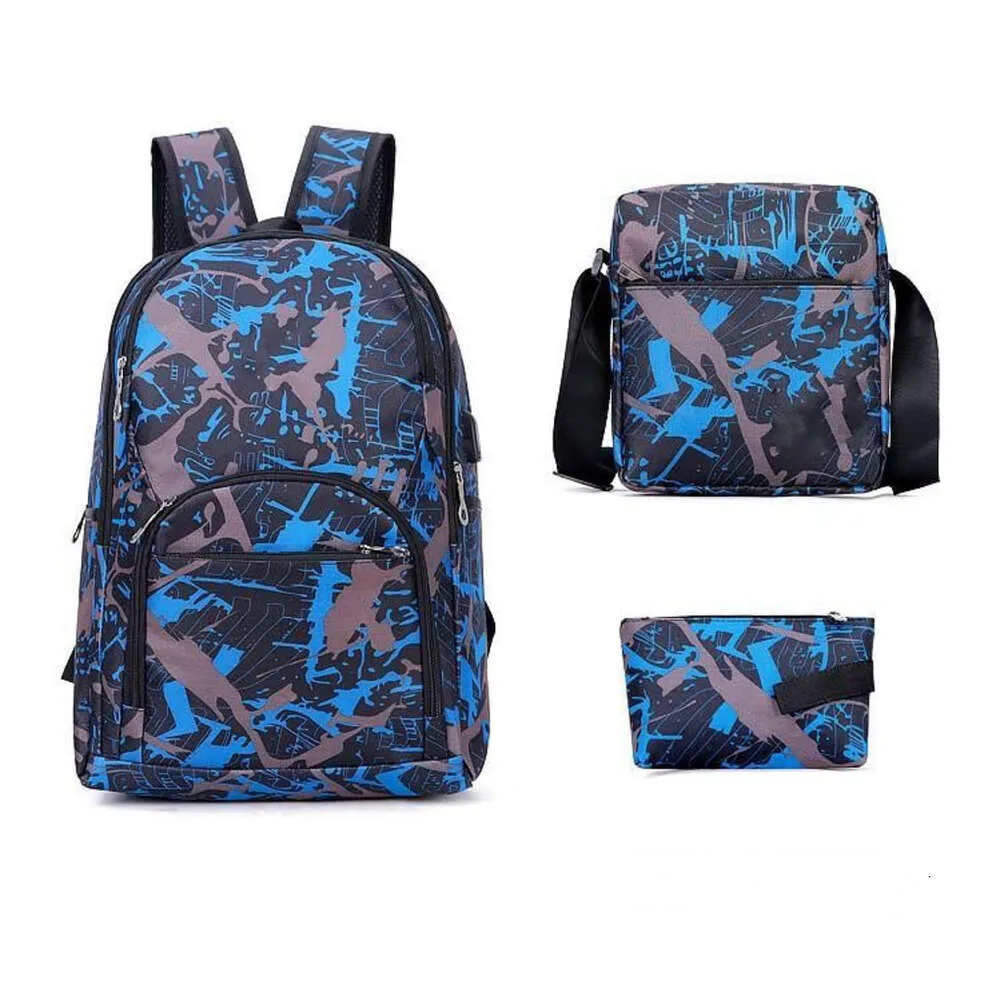 Oxford Fabric Backpack | Camo Travel Bag For School, Work, Outdoors ...