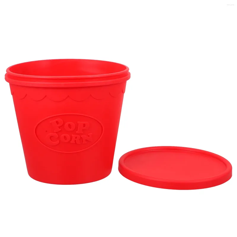 Bowls Popcorn Bucket Theatre Container Cup Boxes Snack Party Eimer