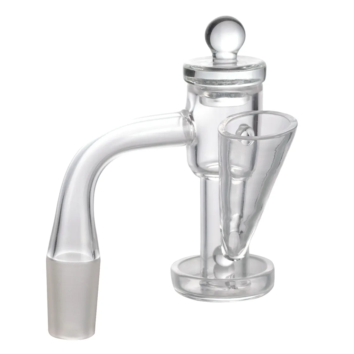 Premium 25OD Quartz Banger Kit With Funnel, 28mm Outer Bowl, Carb Cap ...