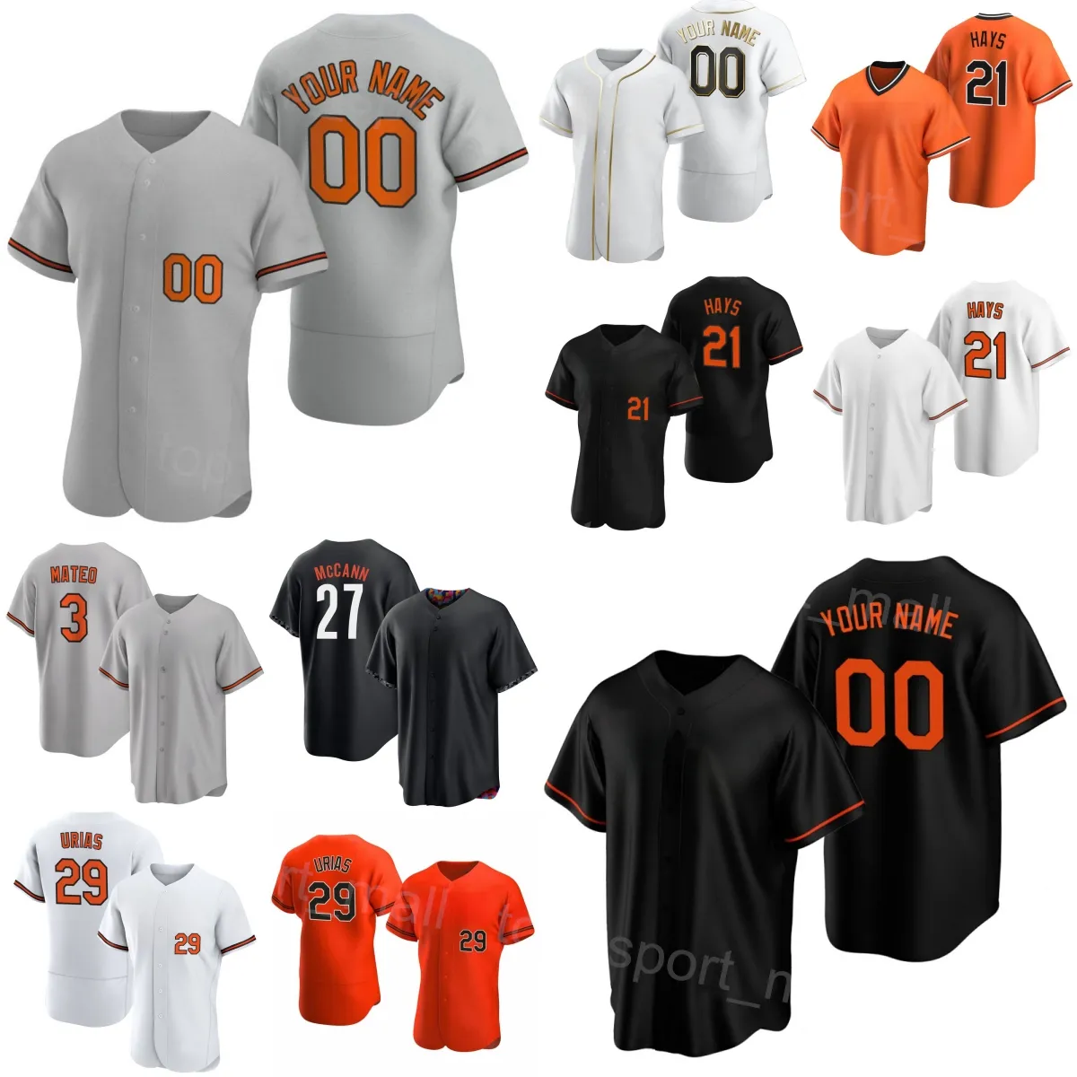 2024 Team City Baseball 17 Colton Cowser Jerseys 32 Ryan Ohearn 21 ...