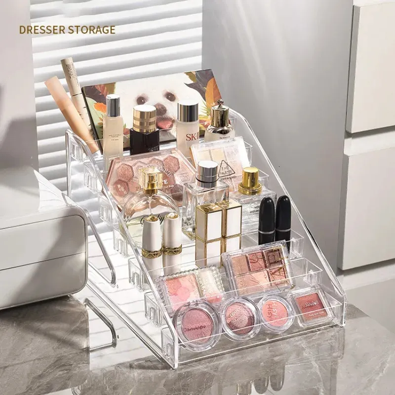 DHgate.com:Acrylic Cosmetics Organizer - Transparent 7-Tier Vanity ...