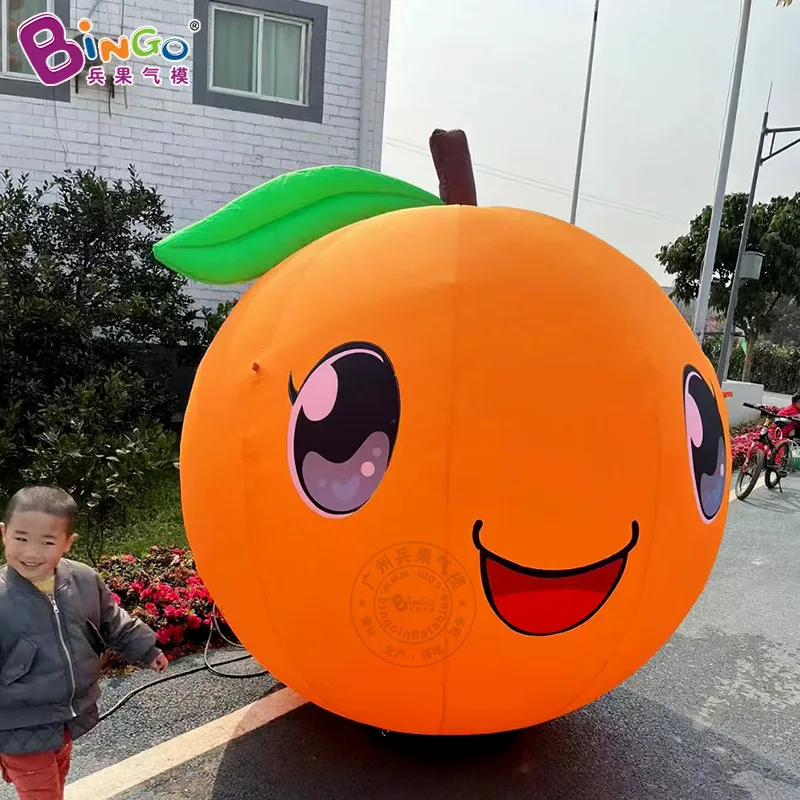 Inflatable Watermelon Cartoon Orange Watermelon Cartoon Air Model Fruit ...
