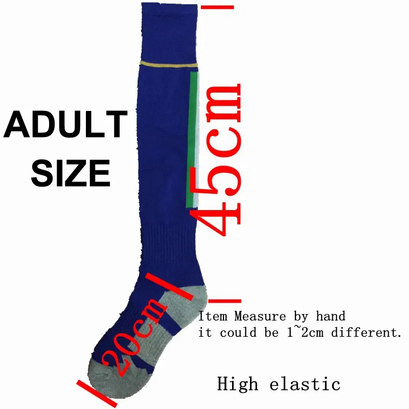 2026 Sports Soccer Socks Knee-High Polyester Unisex Socks for Soccer ...