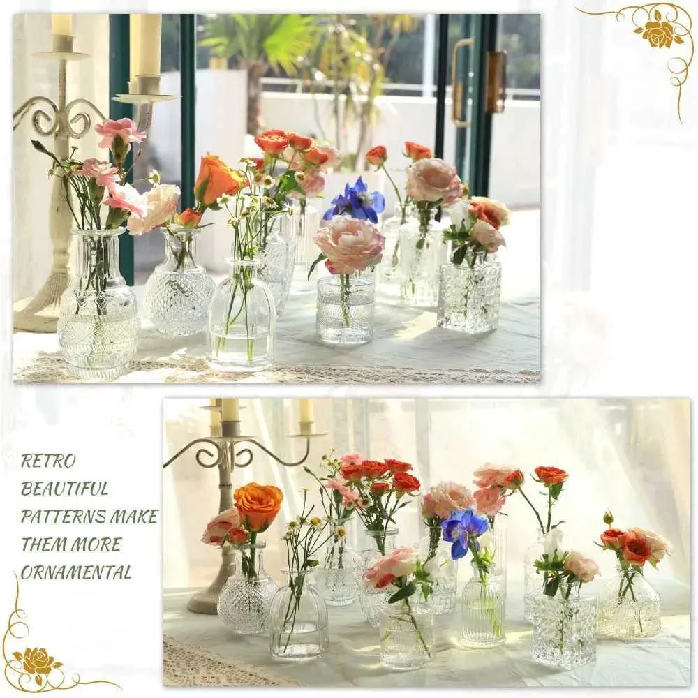 small table flower vase