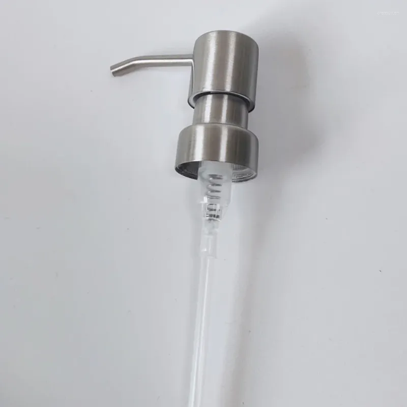 Liquid Soap Dispenser Stainless Steel Pump Head Bottle Nozzle Pressure ...