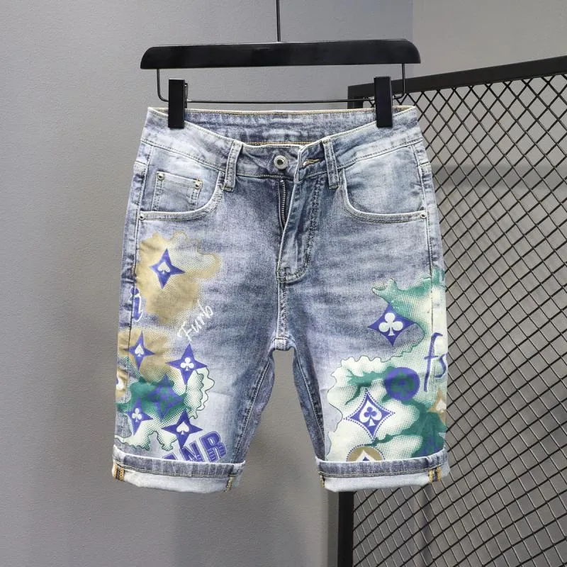 Brand Mens Denim Shorts Personalized Print... From Gleewo, $25.08 ...