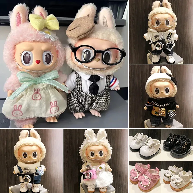 Labubu Doll Macaron Serie Caja Ciega: Lindos Accesorios De Ropa De ...