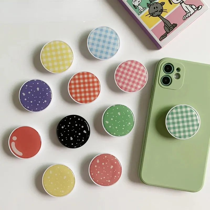 Soporte De Teléfono Móvil De Escritorio: Mango De Extensión Redondo De ...