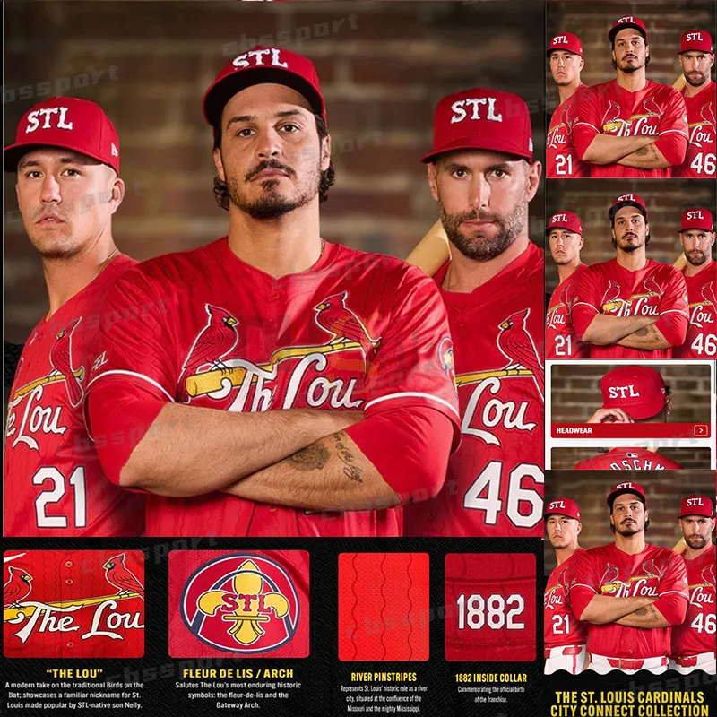 Nolan Arenado 2024 City Connect Jerseys Paul Goldschmidt Willson ...