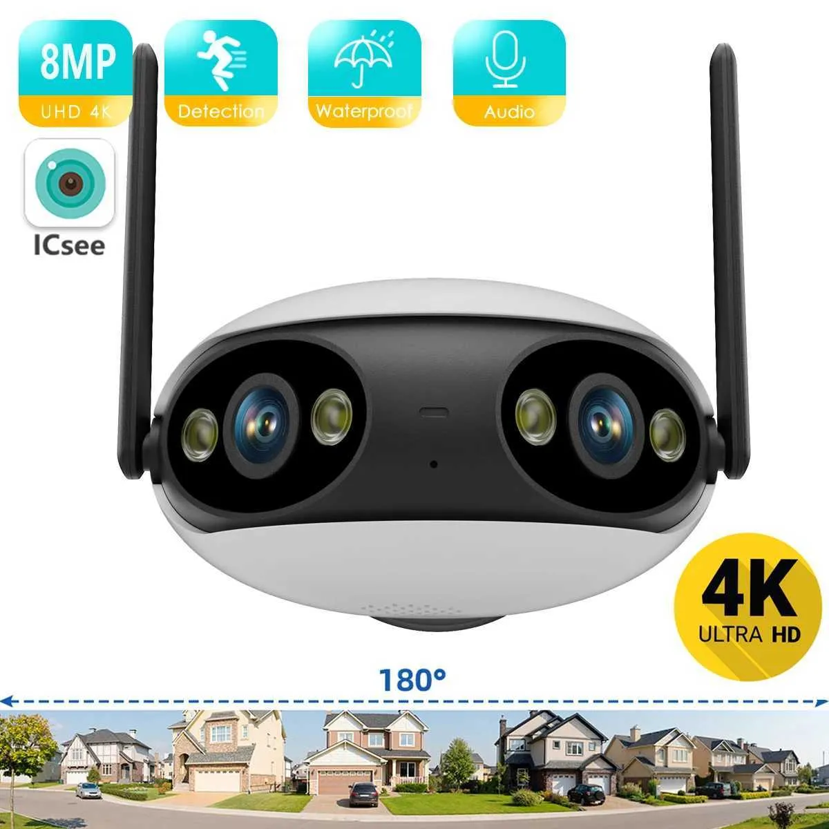 J240518 Wireless Security Camera Kit 4MP 2K WiFi... From Us_montana ...