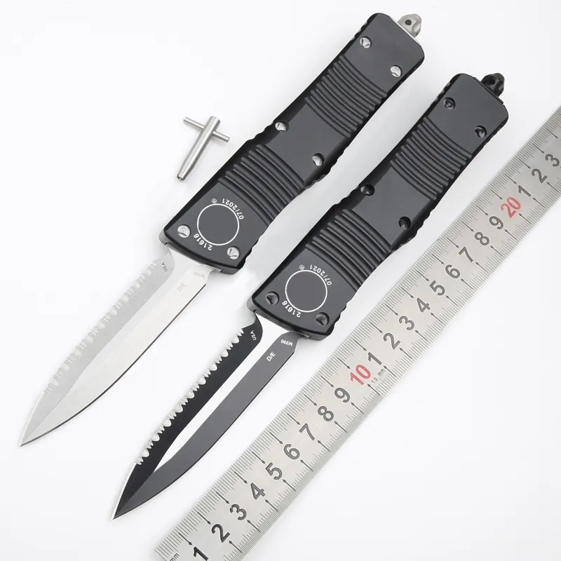 A5 Edge Toothed Plate Micro OTF Tech Knife Blade 60HRC Hardness ...