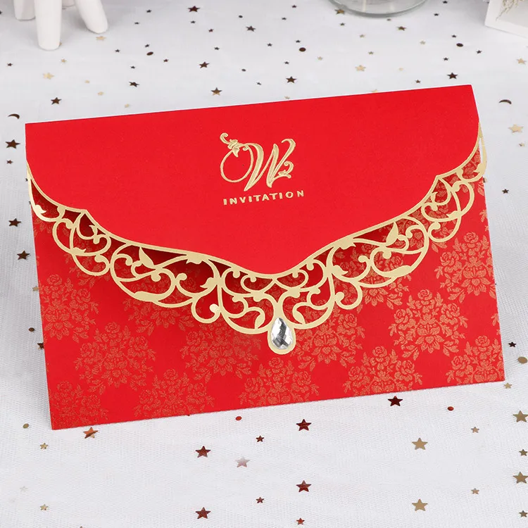 DHgate.com:Laser Cut Wedding Invitation Cards (Pack of 50) - Elegant ...