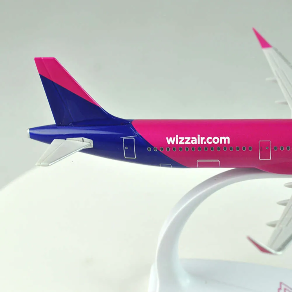 Toy Aircraft Wizz Air A321 Modèle D'avion Kit D'assemblage De Résine 20 ...