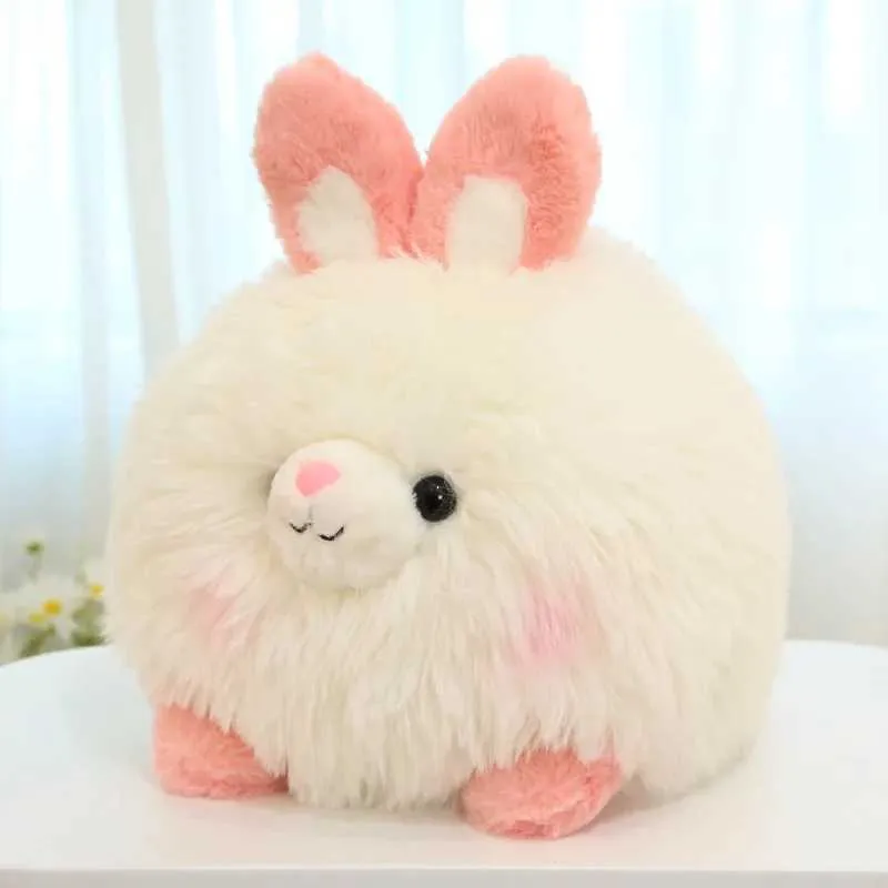 Stuffed Plush Animals Soft Cartoon Plush Ball Pig Dog Duck Rabbit Fish ...