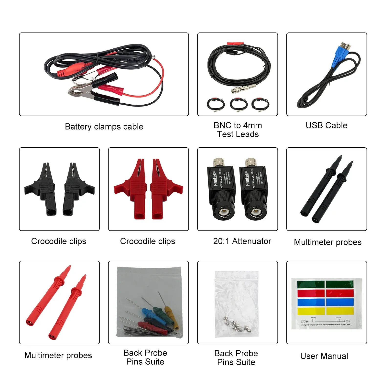 LAUNCH X431 O2-2 Automotive cathode ray oscilloscope Tool with 4 ...