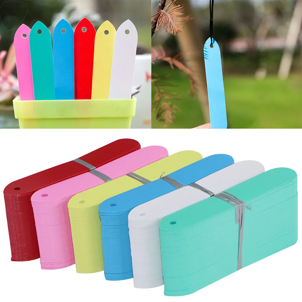 Waterproof Anti-UV Plastic Plant Labels Stake Tags for Nursery Garden ...