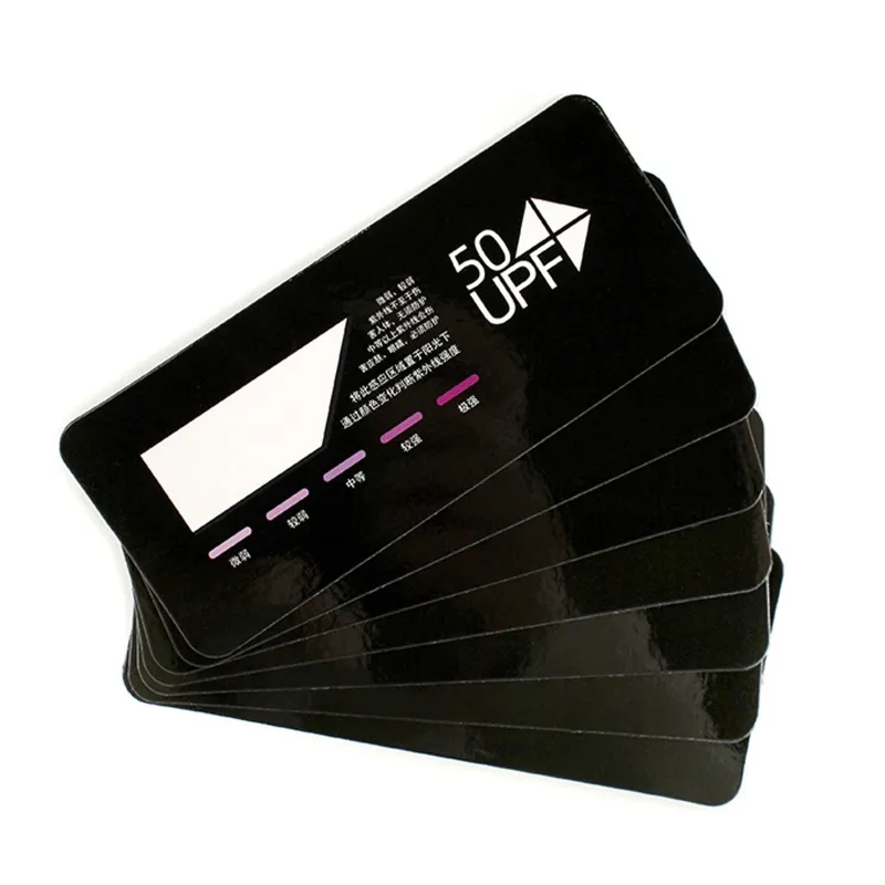 UV Card Tester UPF50+ Deep Color UV Card For Stronger Protection From ...