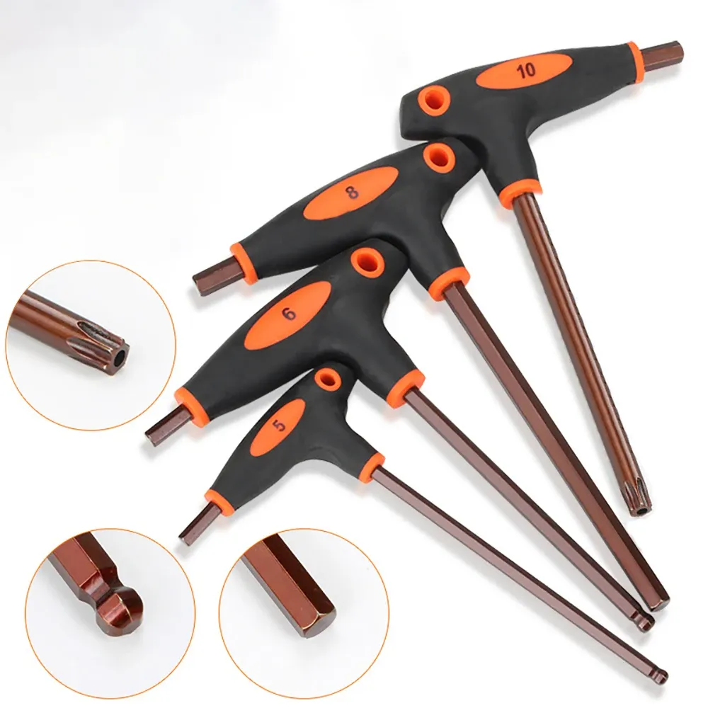 6 10mm T Handle Spanner Wrench Set: S2 Alloy Steel, Durable For Home ...