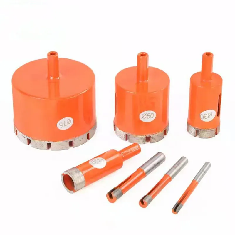 6-90mm Diamond Core Drill Bit Hole Saw, 8mm Marble Opener for Granite ...