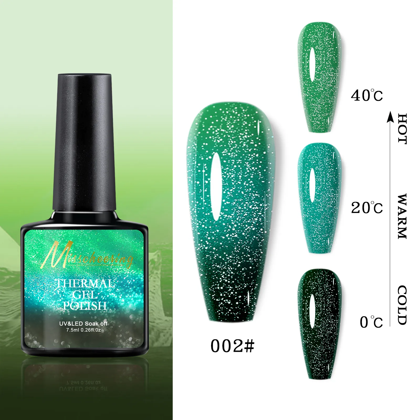 Gel Nail Polish Set With UV Light, Winter Snow... From Ddmyday, $18.09 ...