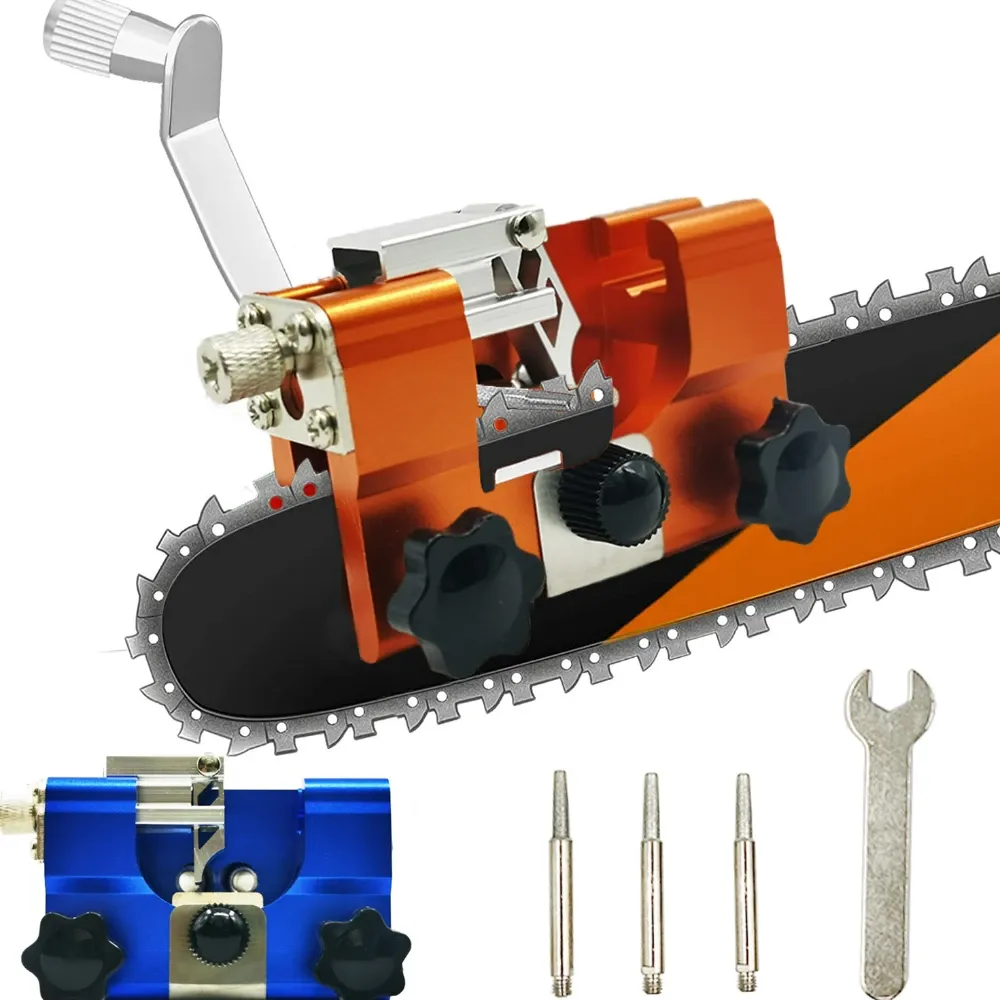 Manual Chainsaw Chain Sharpener Portable Tool with Multiple Sharpening ...
