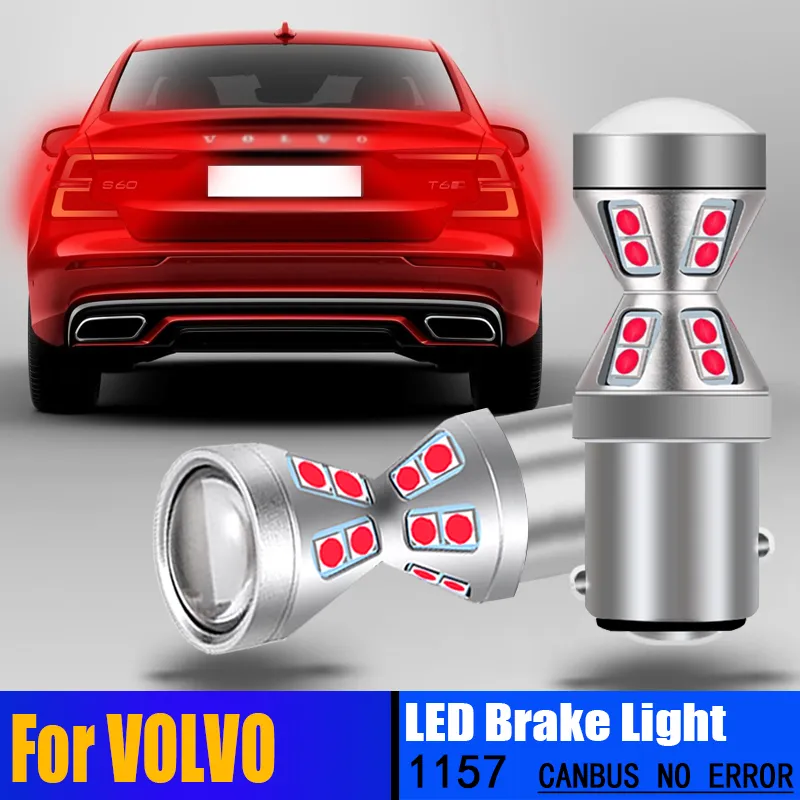 2 Pack BAY15d LED Tail Light Bulbs, P21/5W Error-Free Signal Stop Lamps ...