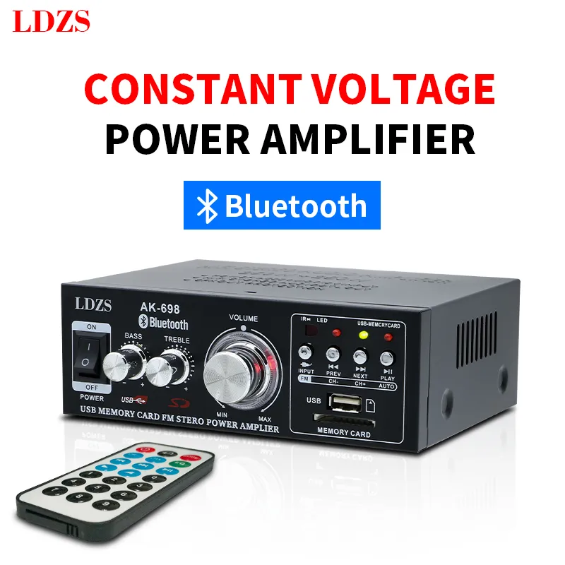 DHgate.com:LDZS Hi-Fi Bluetooth Power Amplifier: 2.0 Channel Digital Audio Amp for Home Theater ...