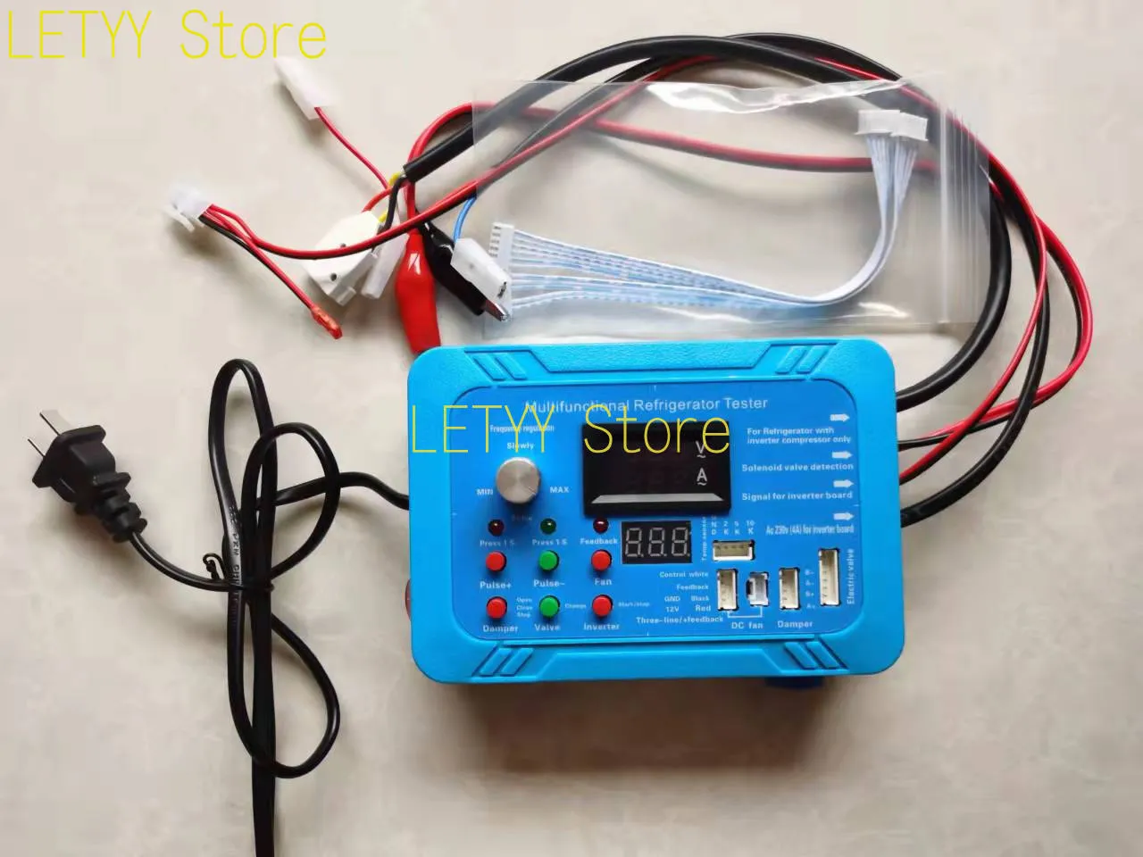 Auto Voltage Tester & Refrigerator Compressor Analyzer: AC220V/110V ...