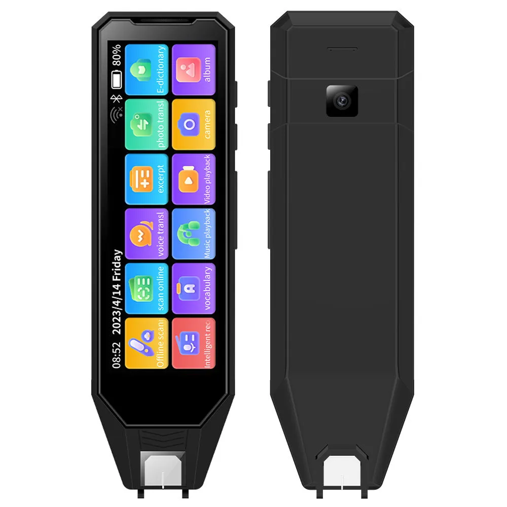 MD09 Universal Offline Scanning Translation Pen English Large Screen ...
