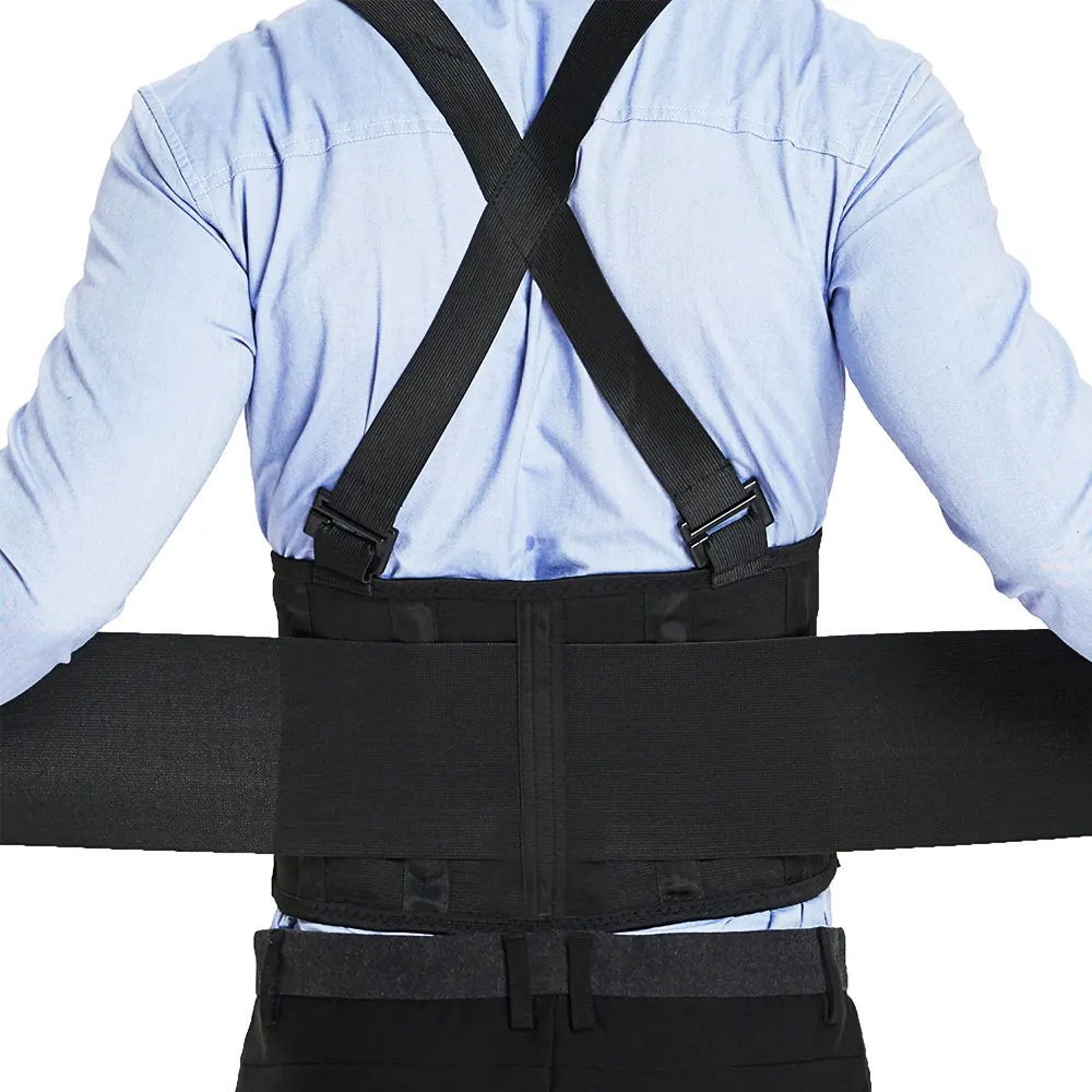 Lumbar Support Back Brace - Heavy Lifting & Lower Back Pain Relief ...