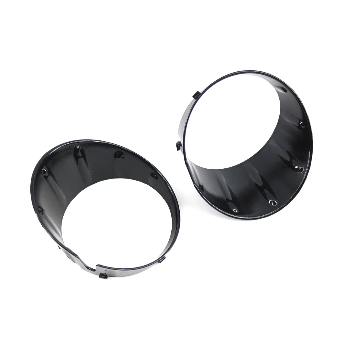 MINI Cooper R55 R56 R57 R58 R59 Black Fog Lamp Light Cover Front Bumper ...