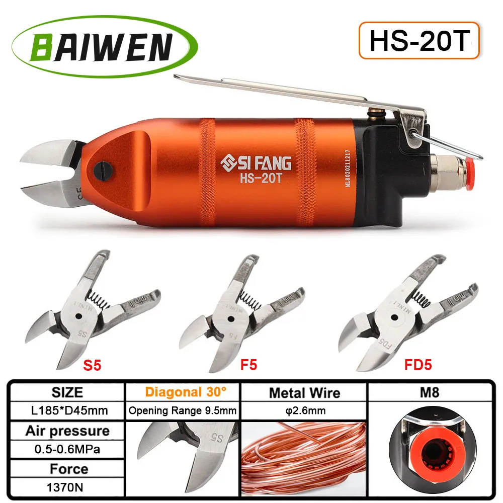 Precision Pneumatic Swivel Thumb Shears For Cutting Plastic, Iron ...