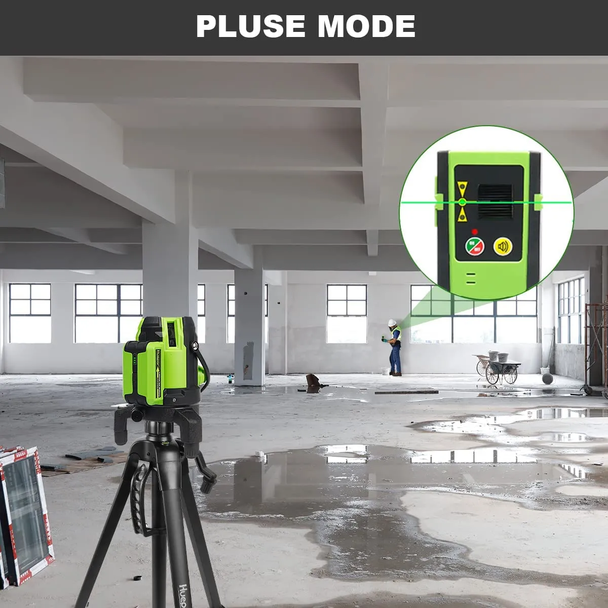 Multi-Line Green Osram Laser Level: Self-Leveling Precision for ...