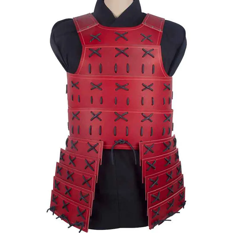 Medieval Ronin Samurai PU Leather Body Chest Armor Viking Knight Ninja ...