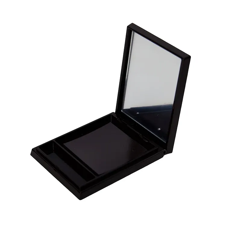 Makeup Storage Organizer Box - Empty Palette with Mirror for DIY ...
