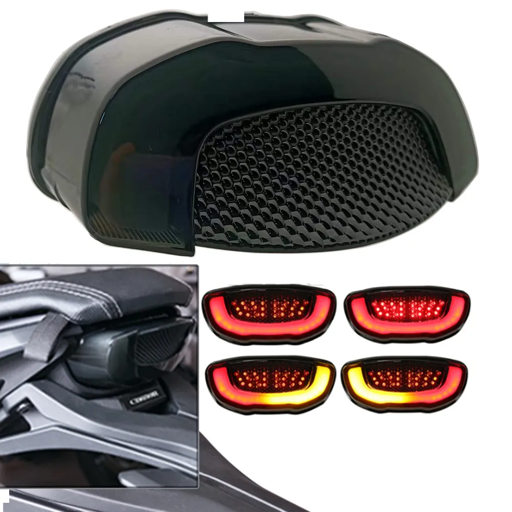 LED Rear Turn Brake Signal Taillight for HONDA CB650R CBR650C CB300R ...