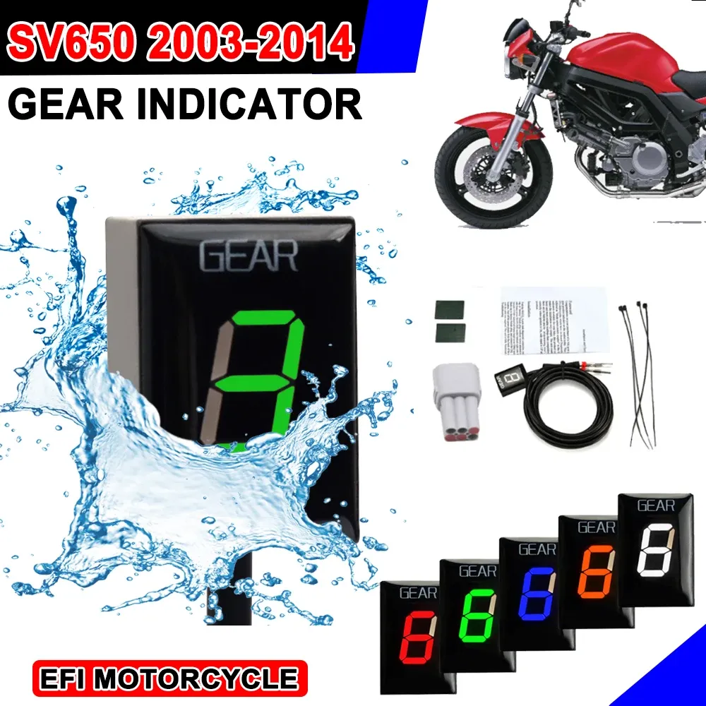 Motorcycle Gear Display Indicator For Suzuki SV650... From Dh1102209467 ...