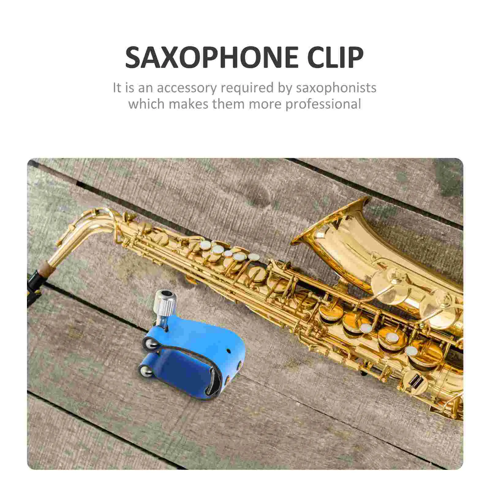 Professional Saxophone Ligature Clamp Clip: Durable Metal Alto Sax ...